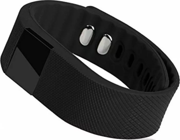 SmartBand Fitness Cronos Smart + Heart Rate Black - cel.ro