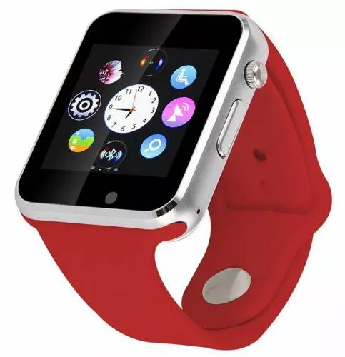 Ceas Smartwatch iWearDigital A1 cu SIM - Rosu iweardigital a1 red - cel.ro