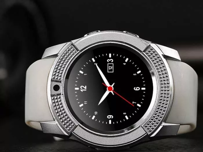 Ceas SmartWatch iWearDigital V8 cu SIM - Alb v8 white