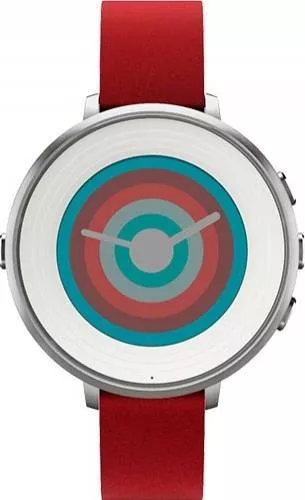 Smartwatch Pebble Time Round Rosu 601-00053