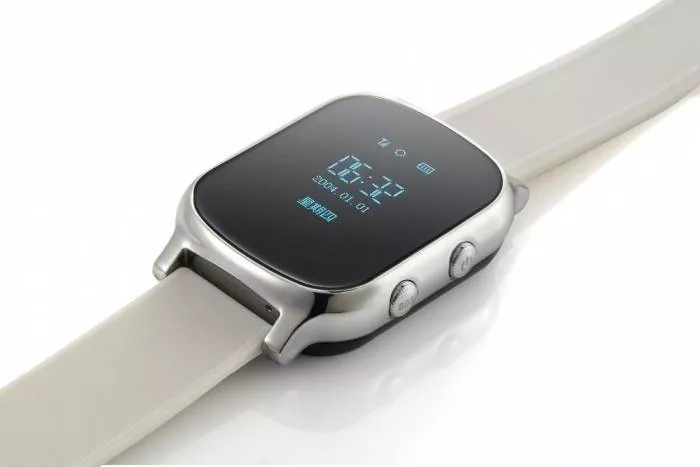 Smartwatch Wonlex GW700 GPS SIM Argintiu wonlex gw700 silver - cel.ro
