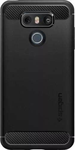 Spigen Rugged Armor Case for LG G6 Black spg28867 - cel.ro
