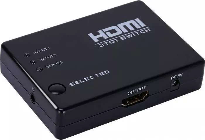 Splitter Approx HDMI Switch 3 ports cu IR sensor appc29 - cel.ro