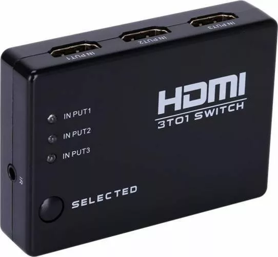 Splitter Approx HDMI Switch 3 ports cu IR sensor appc29 - cel.ro