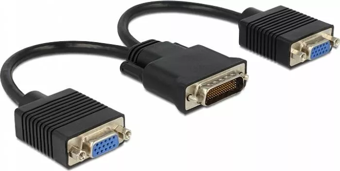 Splitter Delock DMS-59 la 2 x VGA 65282