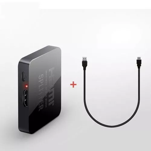 Splitter HOPE R HDMI 4Kx2K30Hz 1 intrare 2 iesiri negru