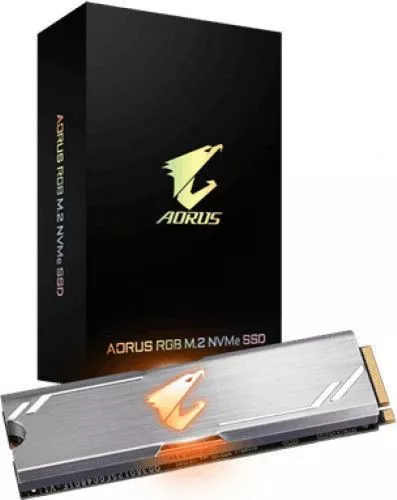 SSD GIGABYTE AORUS RGB 512GB PCI-Express 3.0 x4 M.2 gp-asm2ne2512gttdr ...