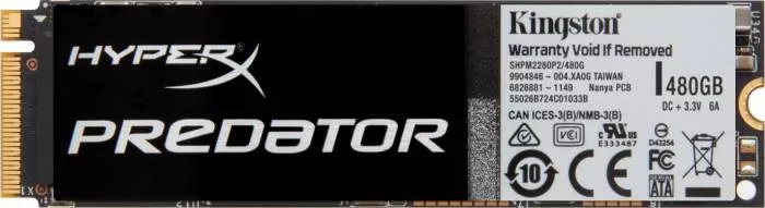 SSD HyperX Predator 480GB PCIe M.2 shpm2280p2/480g - cel.ro