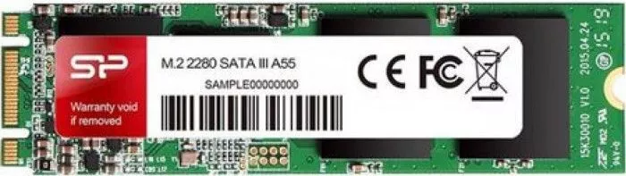 SSD Silicon Power A55 128GB SATA-III M.2 2280 sp128gbss3a55m28 - cel.ro