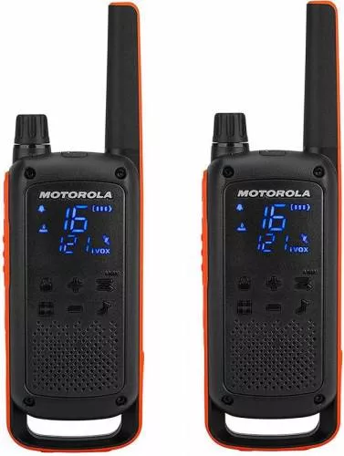Statie radio PMR portabila Motorola TALKABOUT T82 set cu 2 buc pni ...