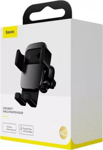 Suport Auto Baseus SUYL-FK01 Cube Gravity 360 Universal Black suyl-fk01 ...