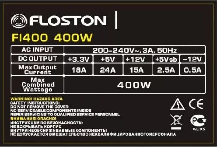 Sursa Floston ATX 400 W fl400 - cel.ro