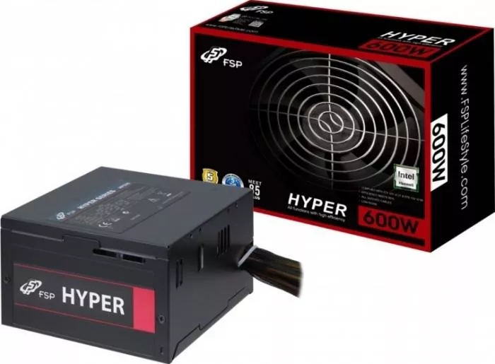 Sursa Fortron FSP Hyper 600 600W Dual Rail hyper 600 - cel.ro