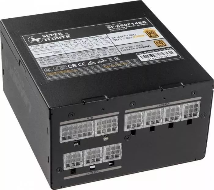 Sursa Modulara Super Flower Leadex II 1000W 80 PLUS Gold Black sf ...