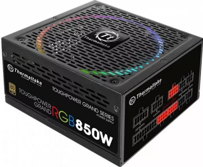 Sursa Modulara Thermaltake Toughpower Grand RGB 850W 80 PLUS Gold TPG ...