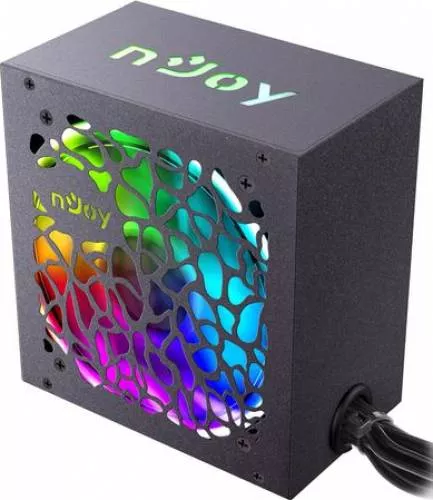 Sursa nJoy Freya 600 RGB 600W psat-060araf-bu01b - cel.ro