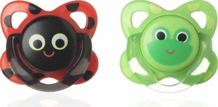 Suzete Funky Face 6-12 luni 2 buc 43322650 - cel.ro