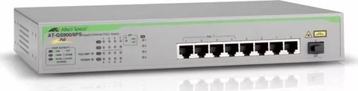 Switch Allied Telesis 8 port POE Gigabit AT-GS9008PS at-gs900/8ps-50 ...
