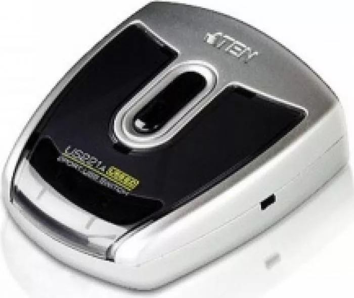 Switch ATEN US221A o componenta periferica USB 2.0 la 2 PC us221a - cel.ro