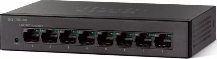 Switch Cisco 8-Port Gigabit SG110D-08 sg110d-08-eu - cel.ro