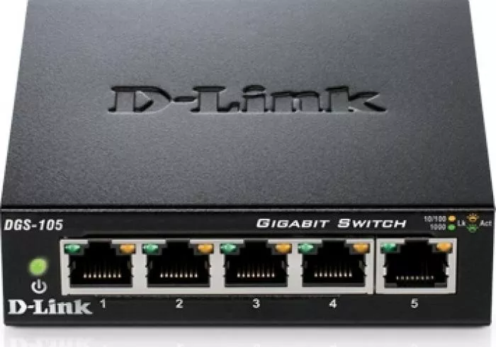 Switch D-Link DGS-105 5 porturi Gigabit_GRESIT dgs-105_GRESIT - cel.ro