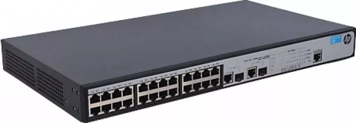 Switch HP 1910 24 porturi Ethernet PoE 2 porturi SFP dual-personality ...