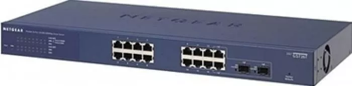 Switch Netgear ProSafe Smart 16-Port GbE Switch 2xSFP GS716T v3 gs716t ...