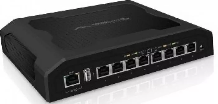 Switch Ubiquiti ToughSwitch PoE PRO 8-port Gigabit 24V 48V PoE Support ...