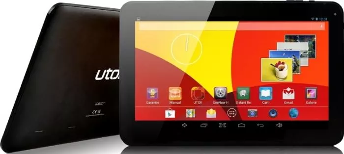 Tableta UTOK 1000D 8GB Android 4.2 Black 1000db - cel.ro