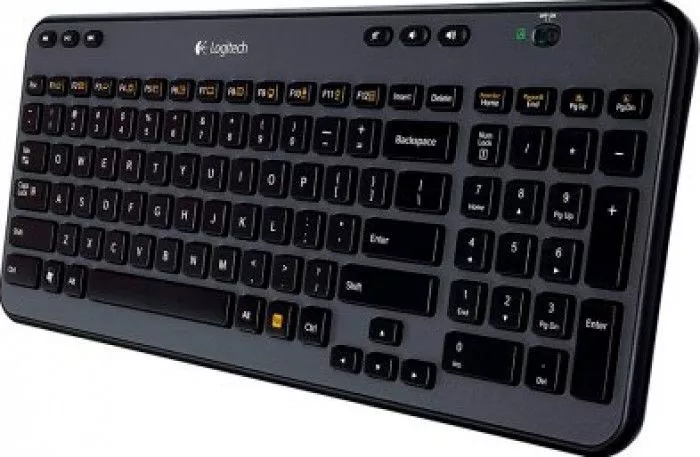 Tastatura Wireless Logitech K360 Neagra 920-003080 - cel.ro