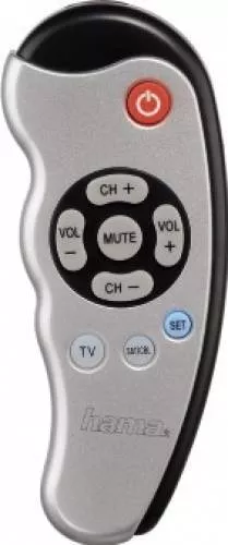 Telecomanda universala Hama 2 in 1 Argintiu 4007249400857 - cel.ro