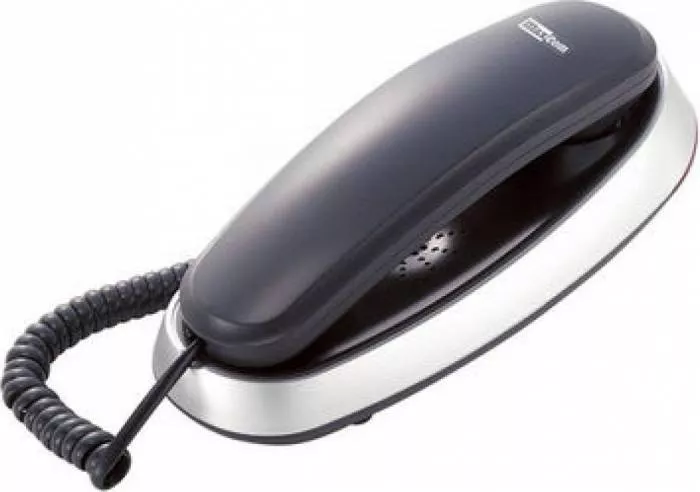 Telefon cu fir MaxCom KXT650 Black Silver kxt650 - cel.ro