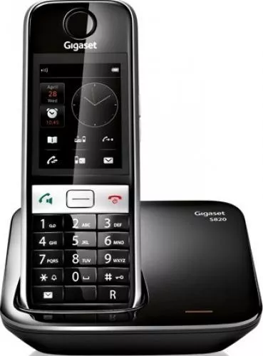 Telefon DECT Gigaset S820 Black Resigilat - cel.ro