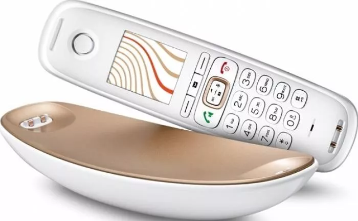 Telefon Gigaset CL750 Sculpture Alb s30852-h2703-r602 - cel.ro