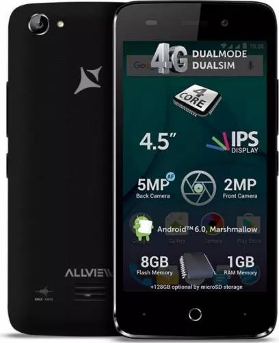 Telefon Mobil Allview P5 Lite 8GB Dual Sim 4G Black p5lite. - cel.ro