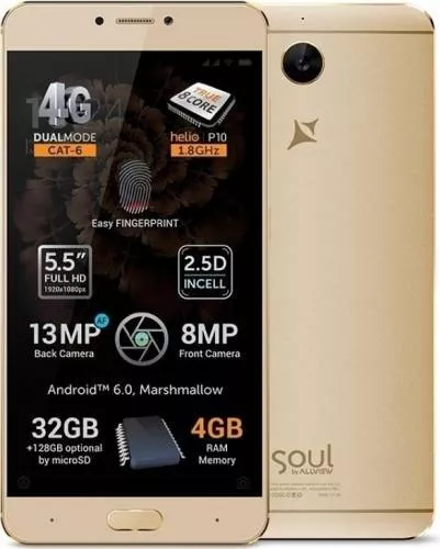 Telefon Mobil Allview X3 Soul Plus Dual Sim Gold X3SOUL PLUSg. - cel.ro