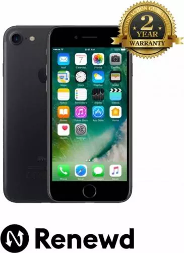 Telefon Mobil Apple iPhone 7 32GB Black Renewd RND-P70132 - cel.ro
