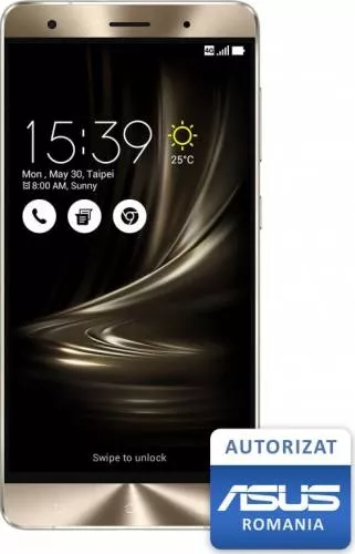 Telefon Mobil Asus Zenfone 3 Deluxe ZS570KL 64GB Dual Sim 4G Glacier ...