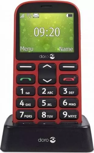 Telefon mobil Doro 1360 Dual Sim 2G Red doro 1360 ds red - cel.ro