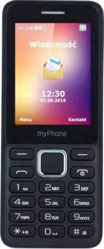 Telefon mobil myPhone 6310 Dual Sim Black tel000348 - cel.ro