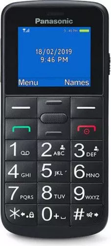 Telefon mobil Panasonic KX-TU110EXB Dual SIM 2G Black pns00427 - cel.ro
