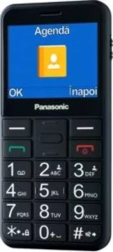 Telefon Panasonic KX-TU150EXB pentru Seniori cu buton SOS Negru PNS00424