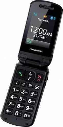 Telefon mobil DECT Panasonic KX-TU329FXME Negru-Metalic KX-TU329FXME ...