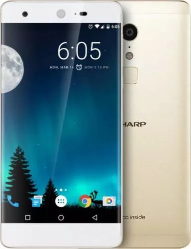 Telefon mobil Sharp A1 32GB Dual SIM 4G Gold sharpa1gold - cel.ro