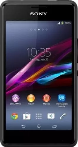 Telefon Mobil Sony Xperia E1 Single SIM Black 1280-8475 - cel.ro