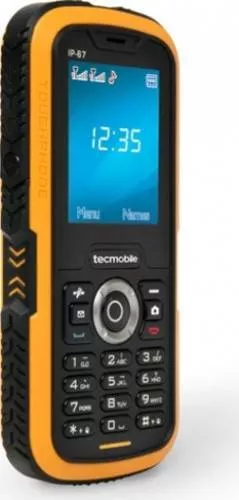 Telefon Mobil Tecmobile Titan 150 Dual SIM IP68 Black Orange iltect150 ...