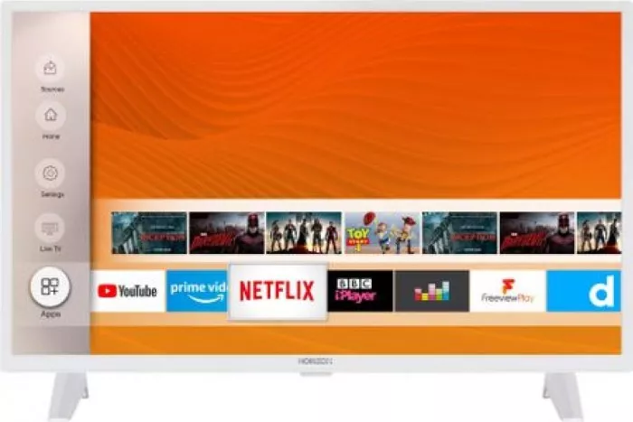 Televizor LED 80 cm Horizon 32HL6331H HD Smart TV Rama Alba