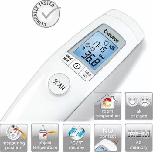 Beurer FT90 medical fara contact | Termometru ft90