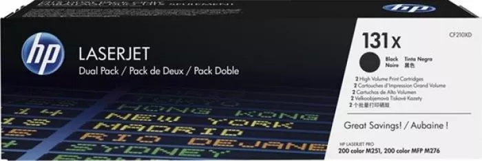 Toner HP 131X 2-pack Black cf210xd - cel.ro