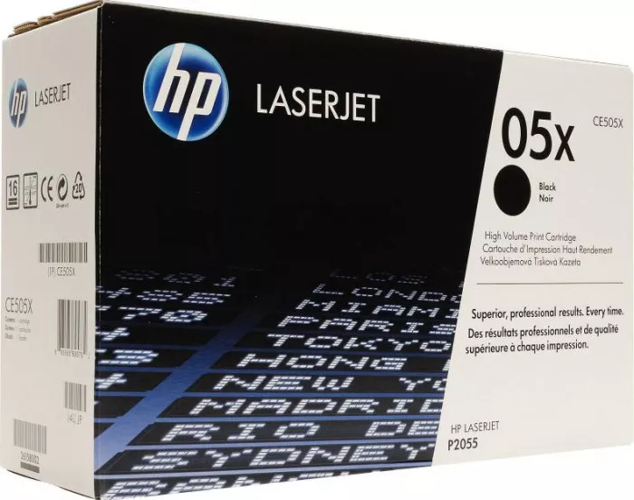 Toner HP LaserJet CE505X Negru P2055d P2055dn ce505x